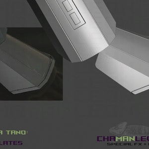 Ahsoka Tano Hand Plates Pair, Handplates, Hand Armor, Armor Piece, Made ...