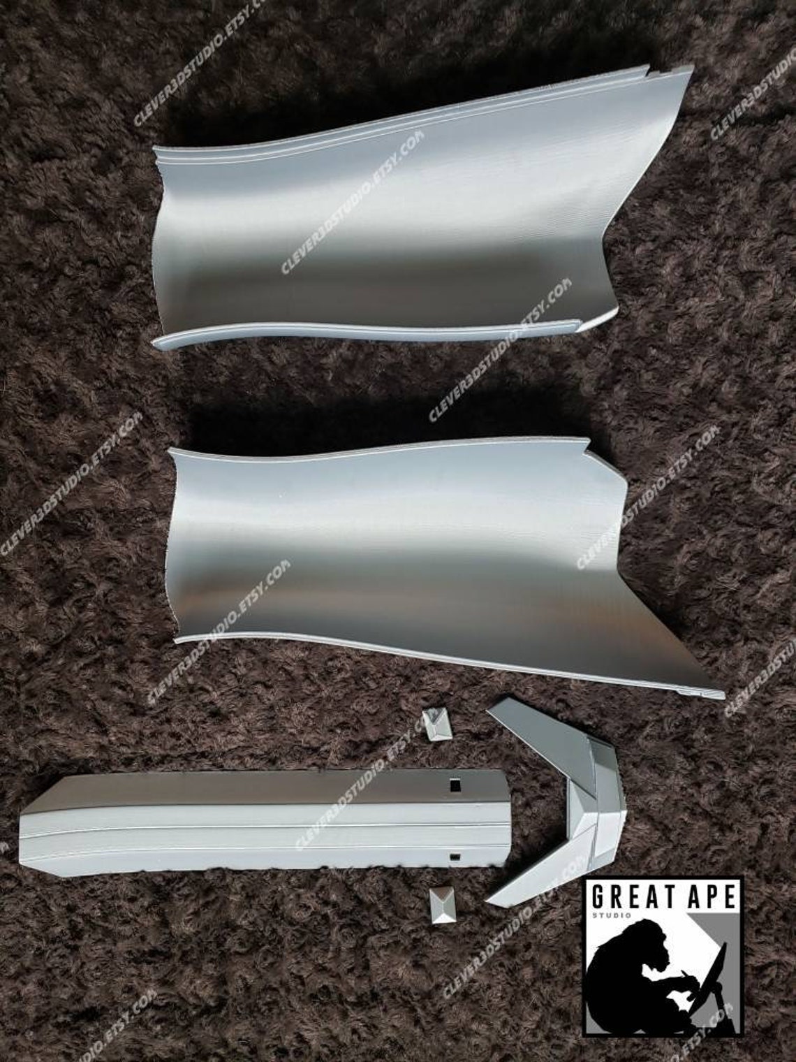 The Mandalorian Shin Shin Guard Shin Greaves Costume - Etsy