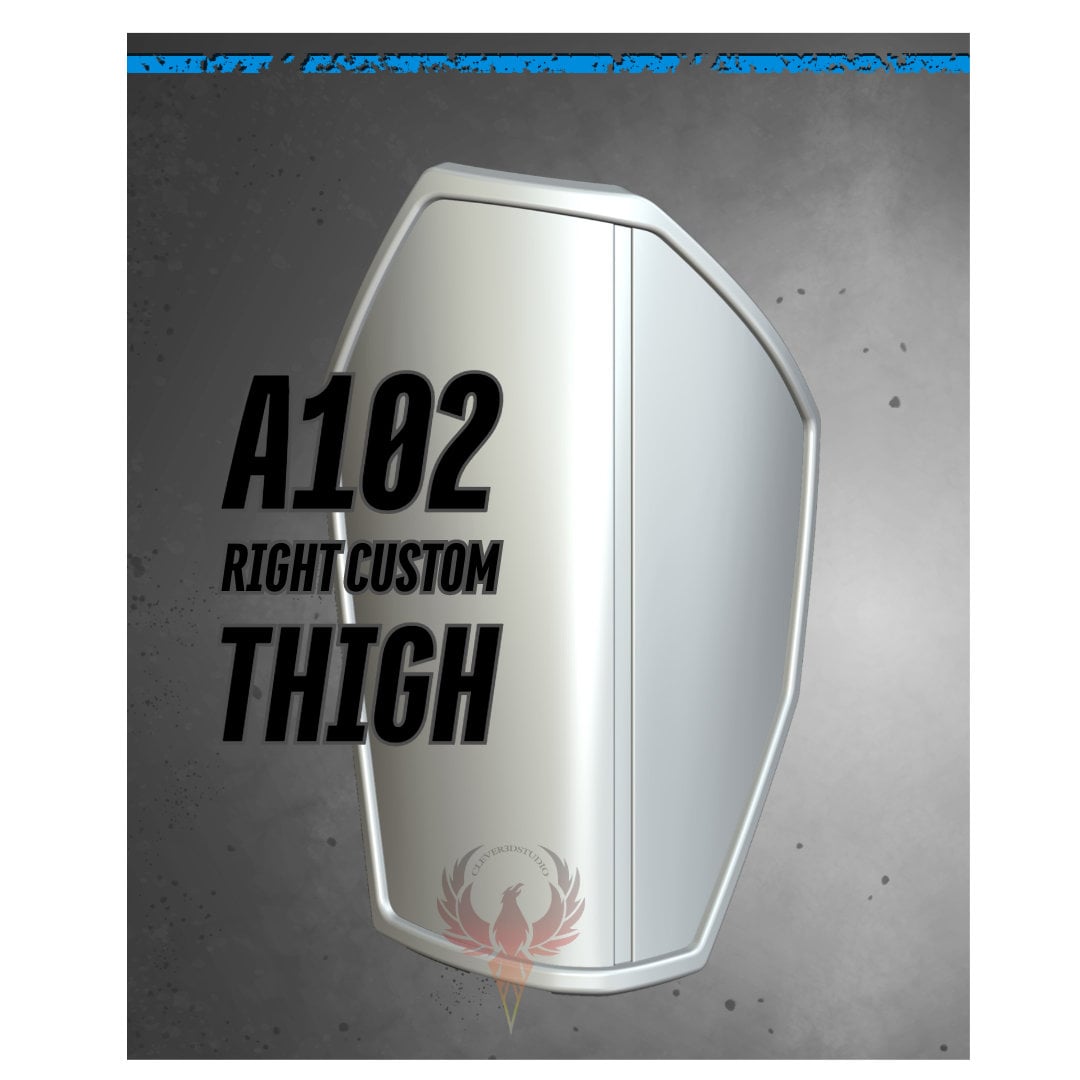 Mandalorian Custom Thigh/ A 102 R Make A Mando Right Thigh / Post ...