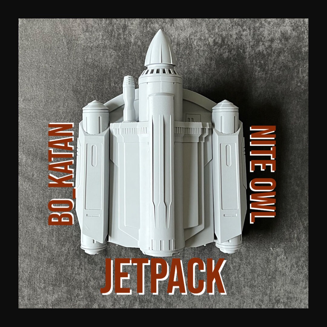 Bo Katan Jetpack, Nite Owl, Axe Woves, Mandalorian Jet Pack, Post ...