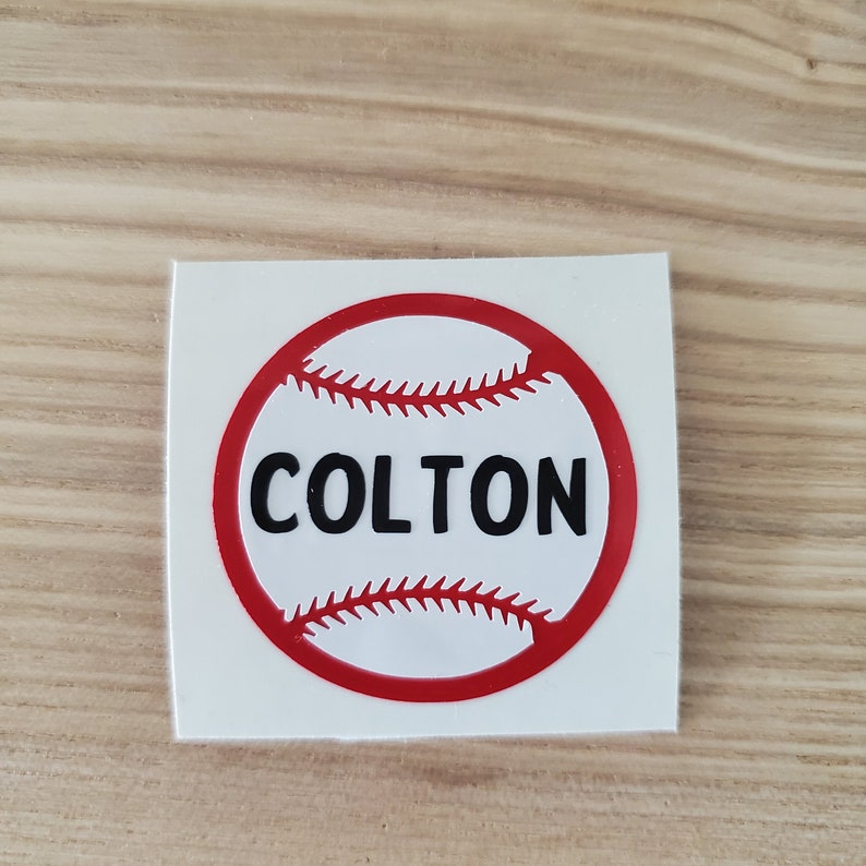 Bat Knob Decal Sticker With Name for Baseball/softball 1 | Etsy