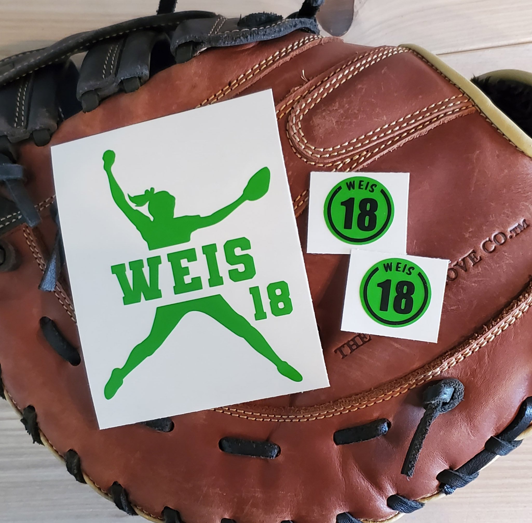 Softball Pitcher Decal Personalized Softball Decal - Etsy