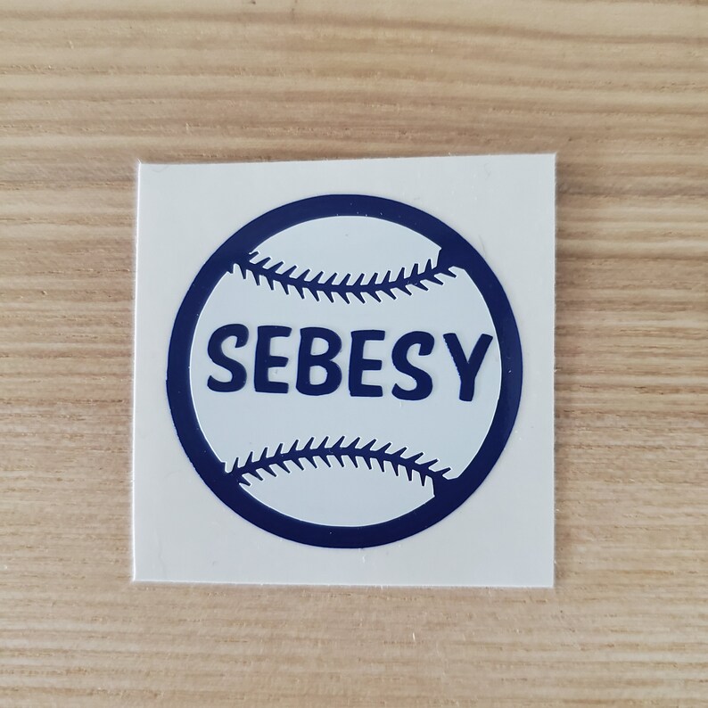Bat Knob Decal Sticker With Name for Baseball/softball 1 | Etsy