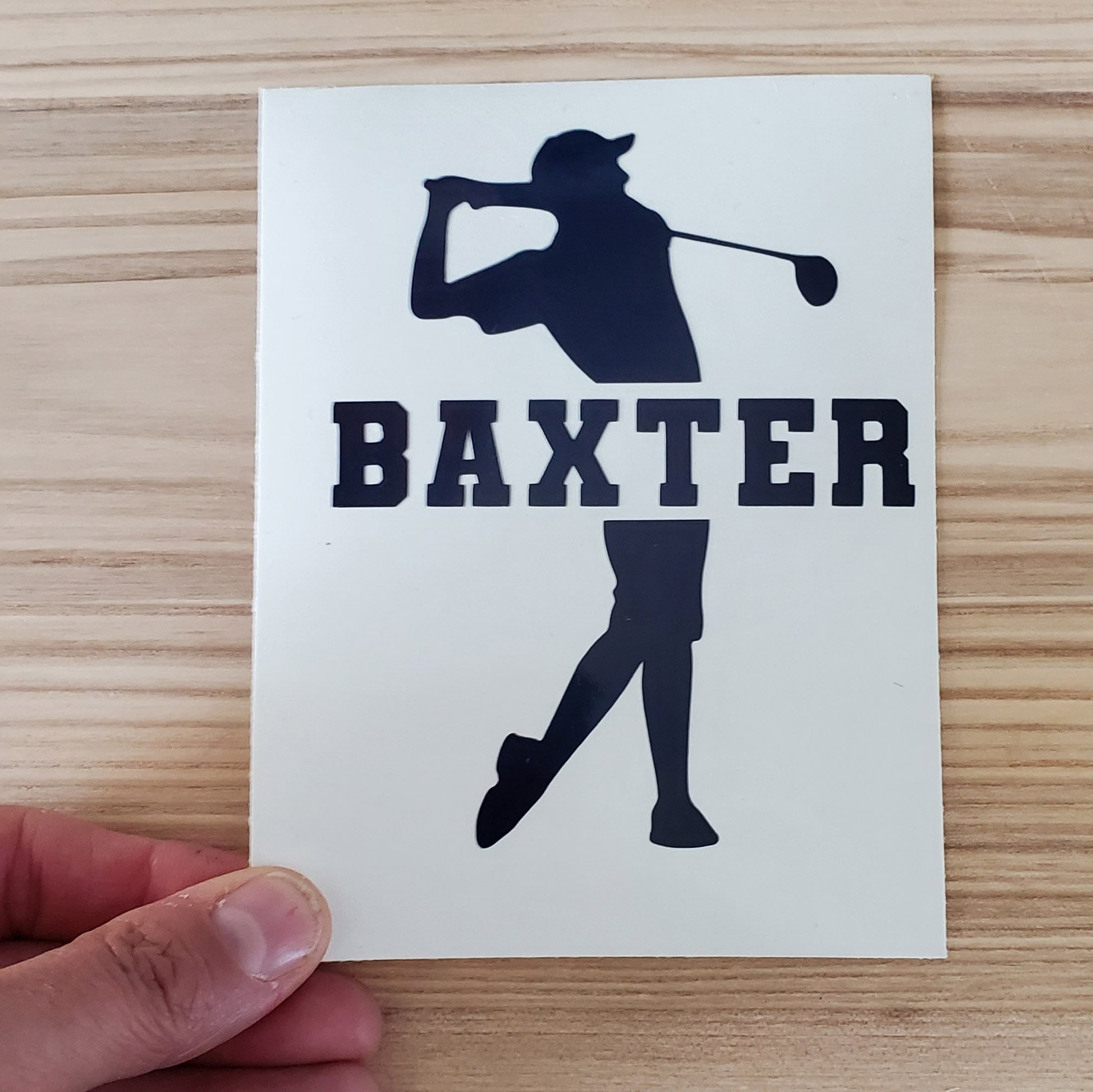 Golf Decal Personalized Golf Decal Mens Golf Womens Golf | Etsy