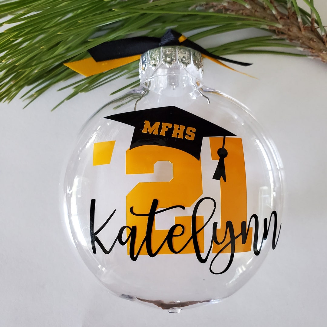 Personalized Graduation Ornament | Graduation Tassel Holder ...