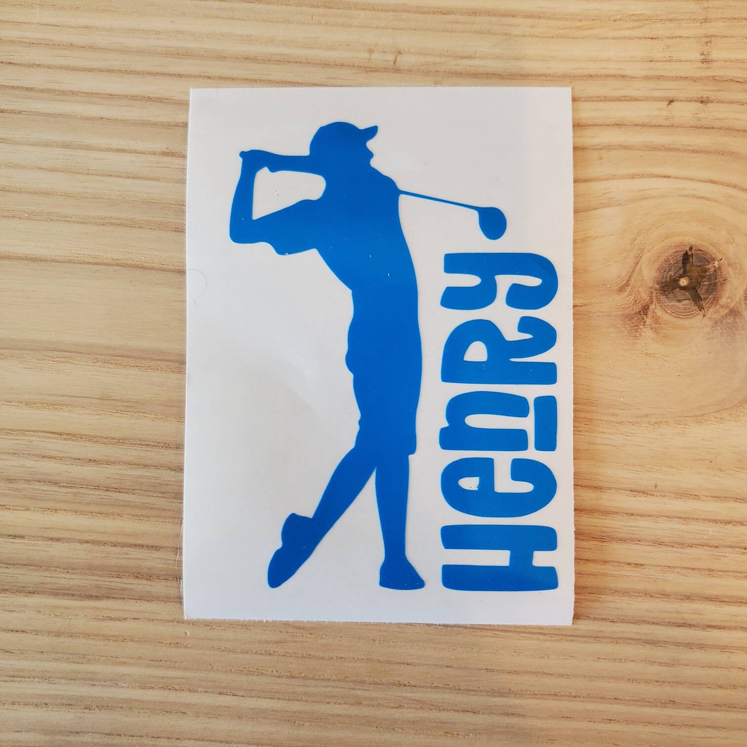 Golf Decal Personalized Golf Decal Mens Golf Womens Golf | Etsy