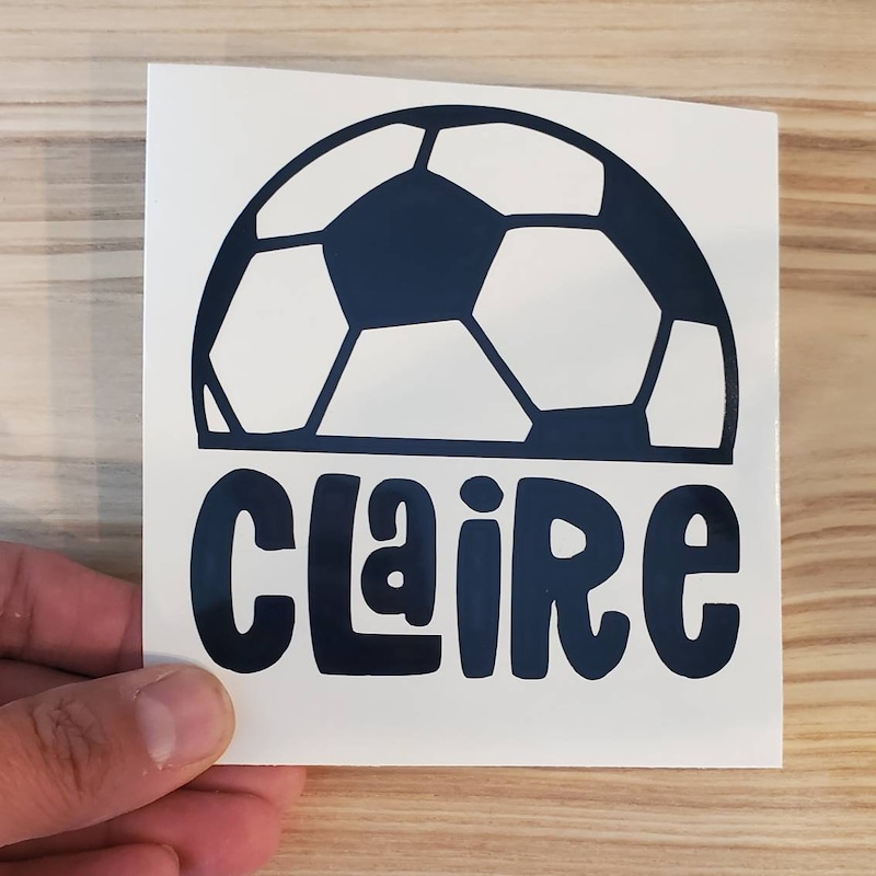 Soccer Decal - Etsy
