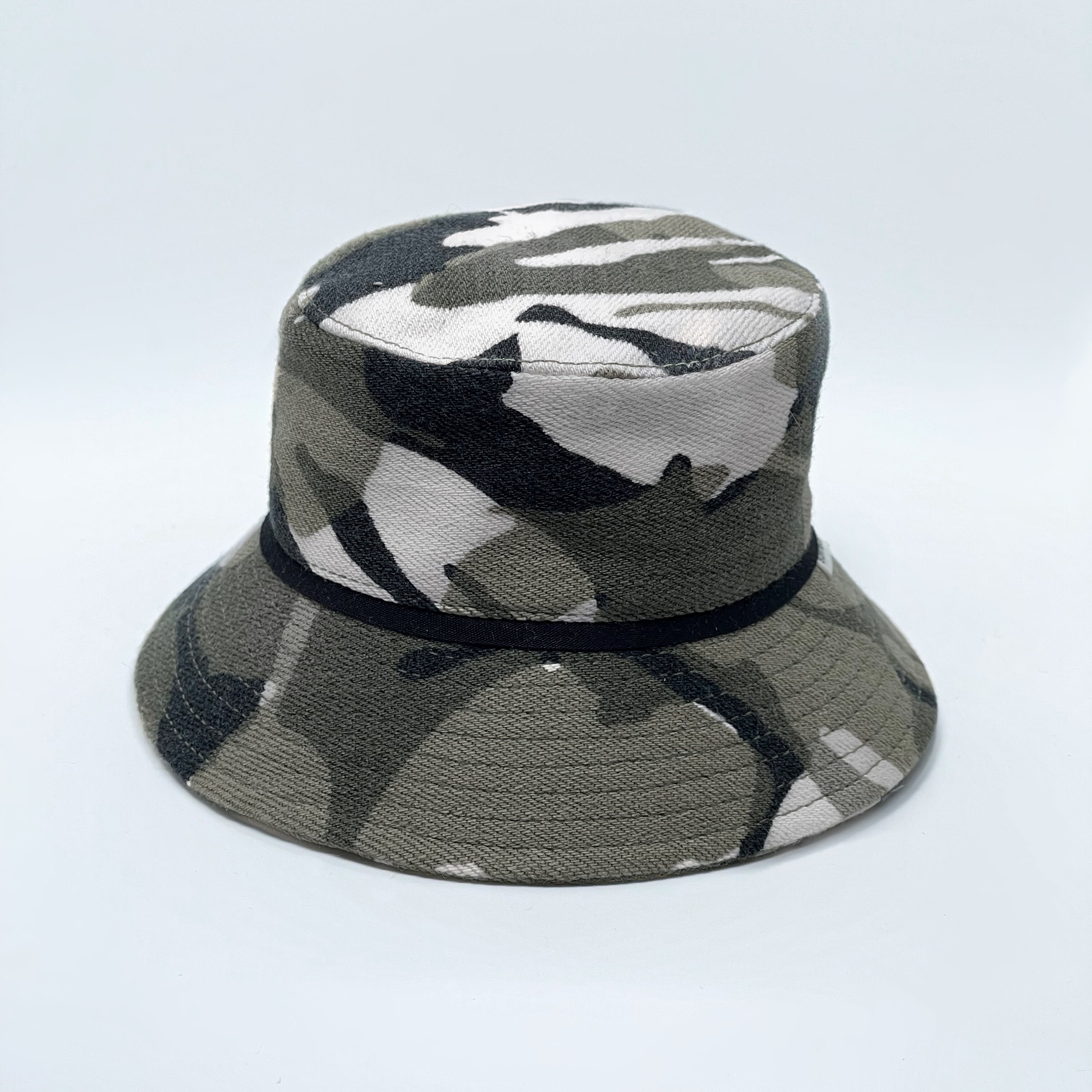 BJD Doll Bucket Hat Olive Drab Camo Upcycled Denim Cute - Etsy