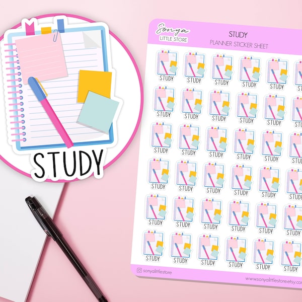 College Planner Stickers - Etsy