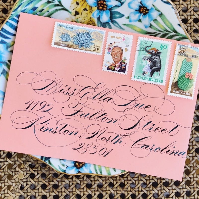Address Calligraphy - Etsy