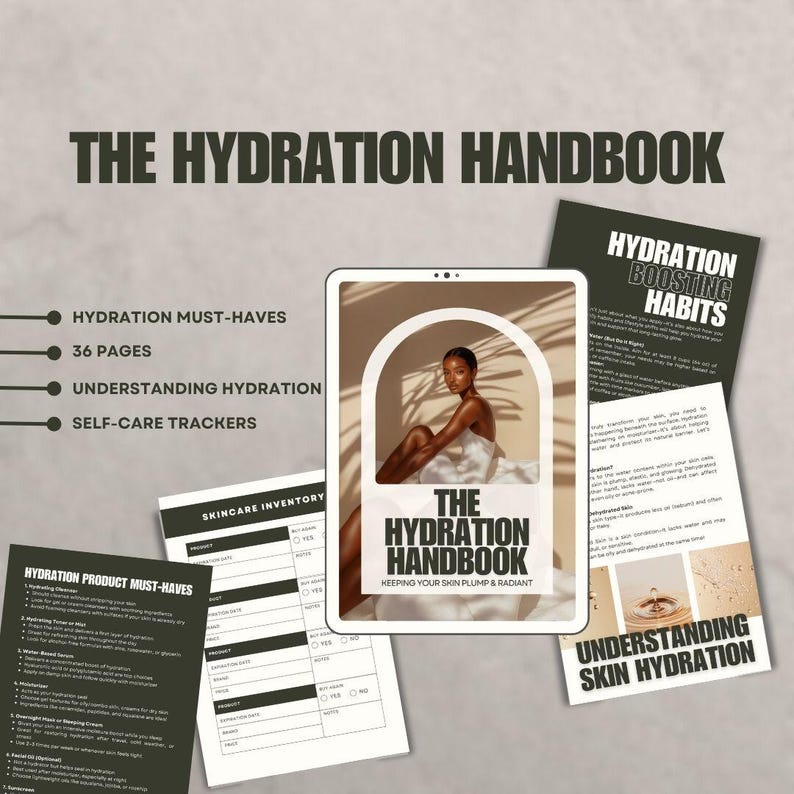 Skincare Ebook Bundle for Resell MRR PLR Edit in Canva Beauty Digital ...