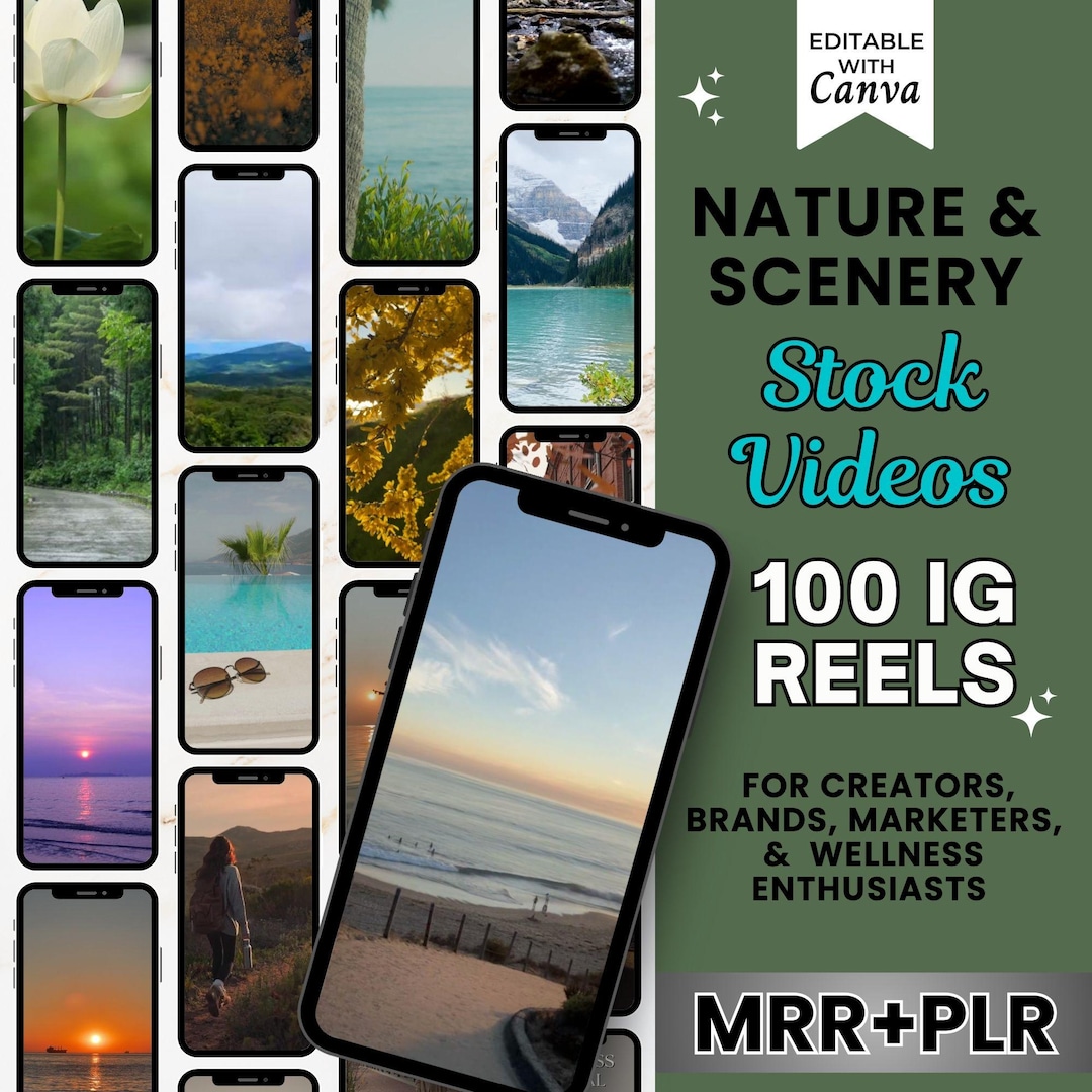 Faceless Reels Nature Scenery Aesthetic Instagram Video Summer Reels ...