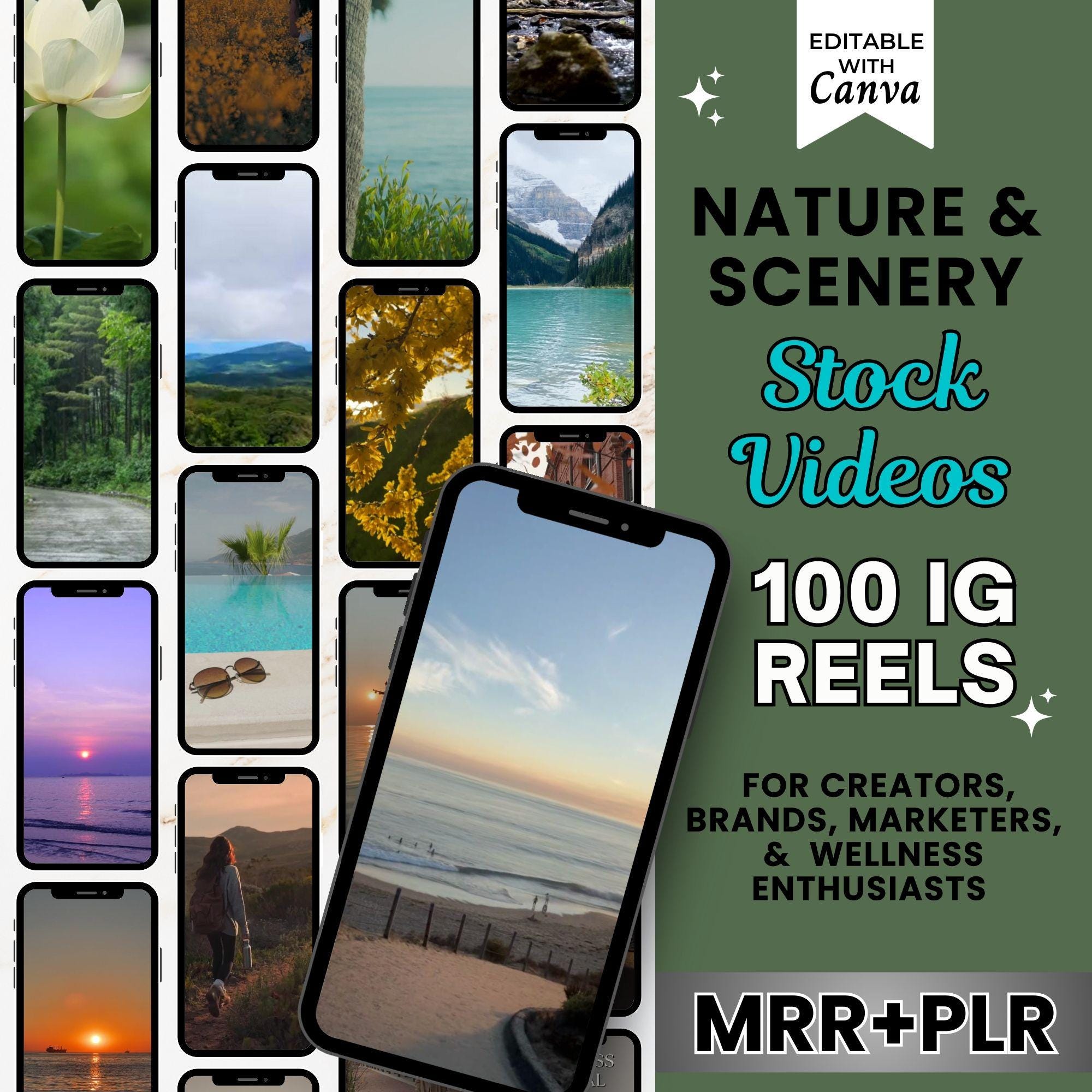 Faceless Reels Nature Scenery Aesthetic Instagram Video Summer Reels ...