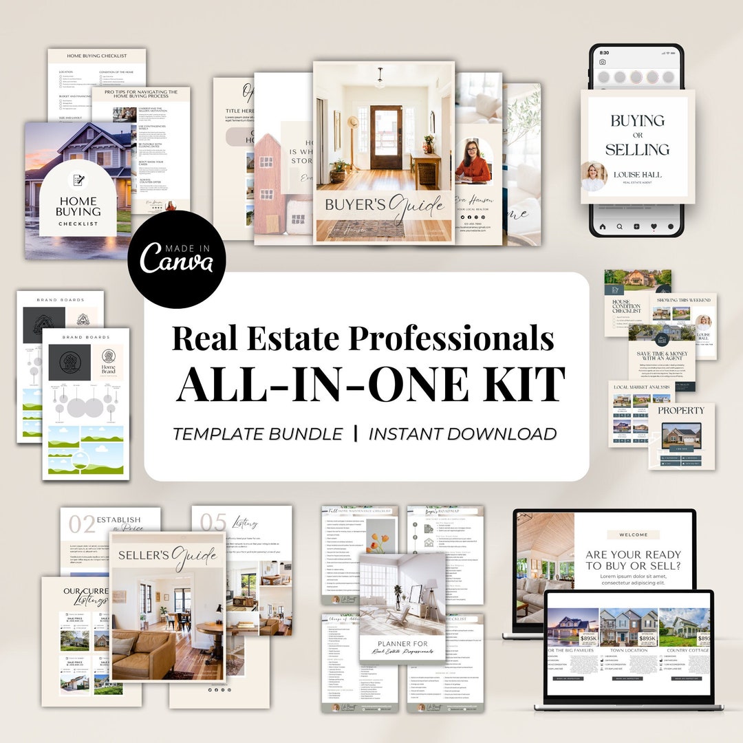 Real Estate Templates Marketing Social Media Posts Listing Presentation ...