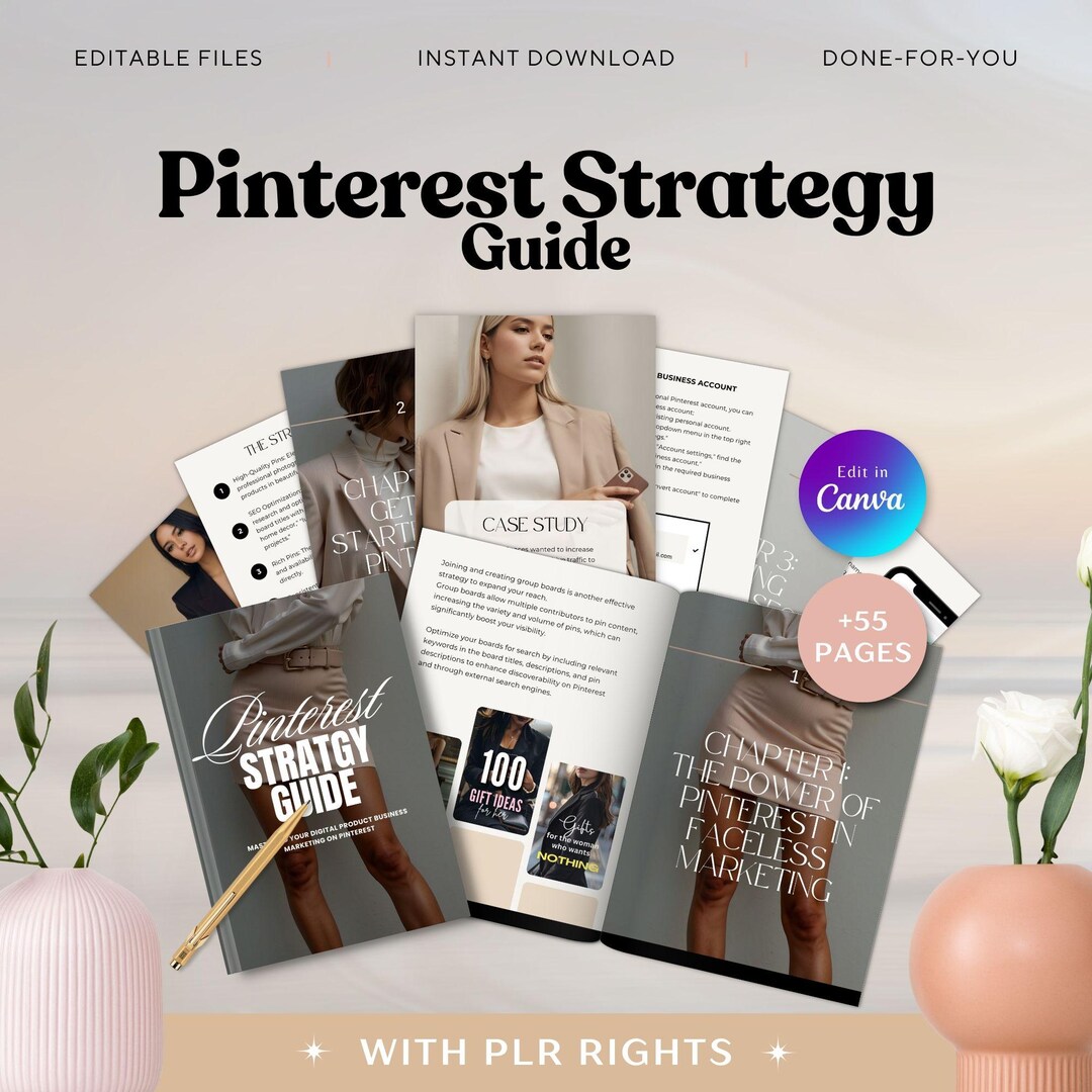 PINTEREST MARKETING GUIDE, Pinterest Guide Pinterest Marketing Plr ...
