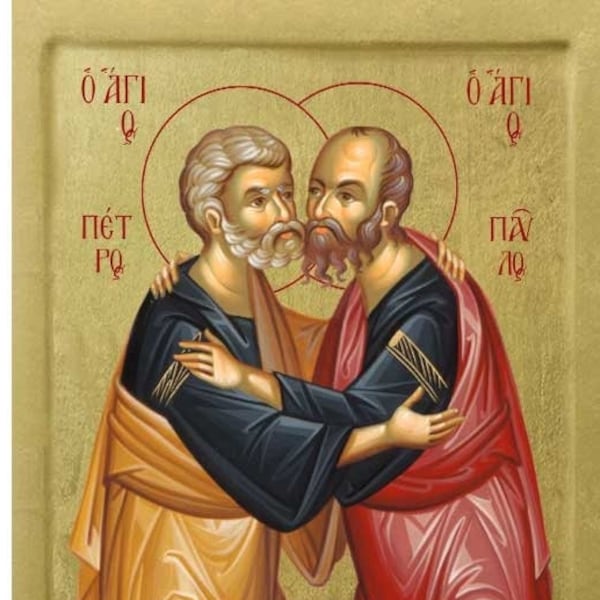 Saints Peter and Paul Icon - Etsy