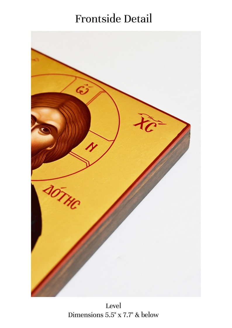 Christ the Lifegiver Icon on Solid Wood With 22 Karat Gold - Etsy