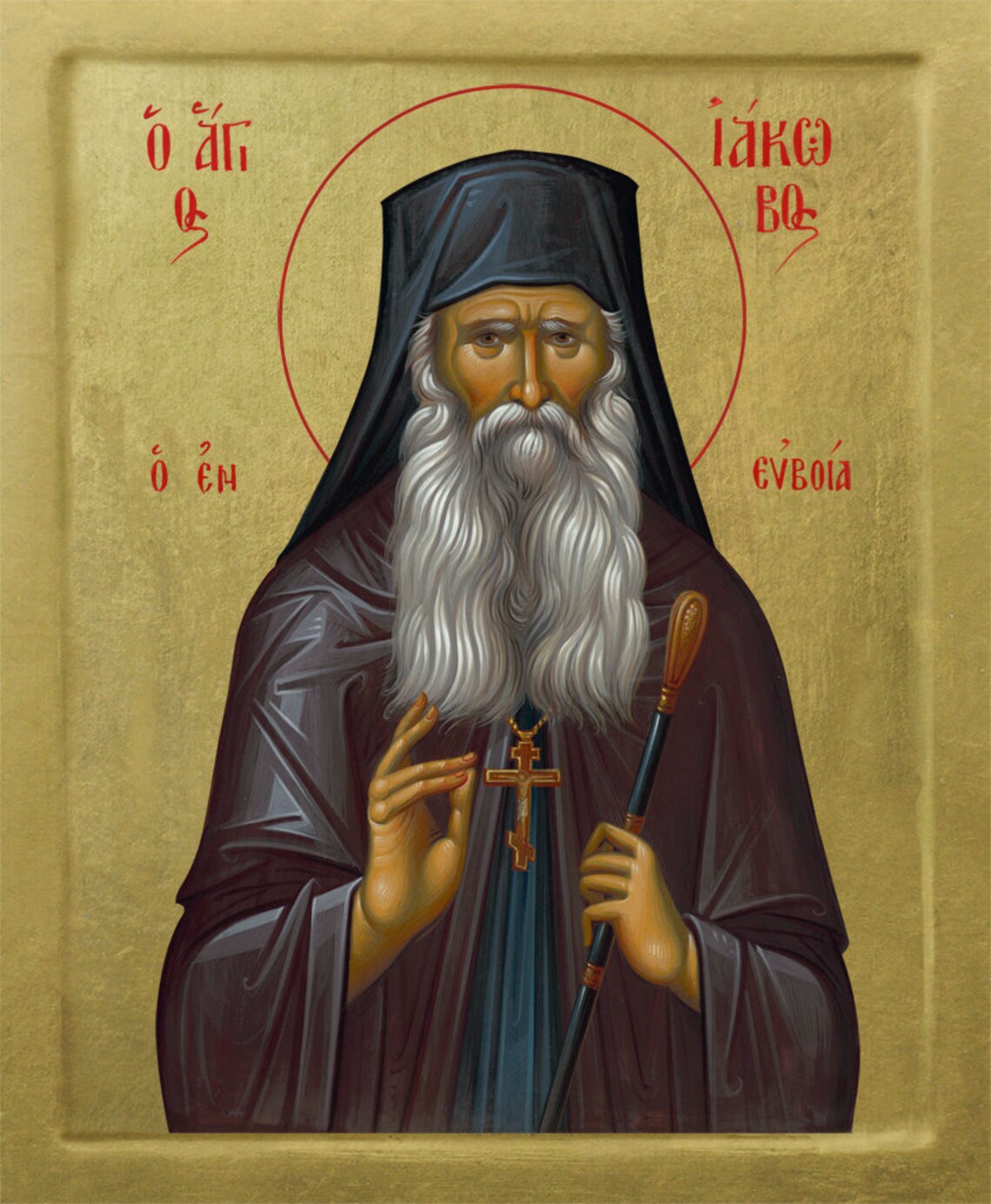Saint Iakovos Tsalikis of Evia - Etsy
