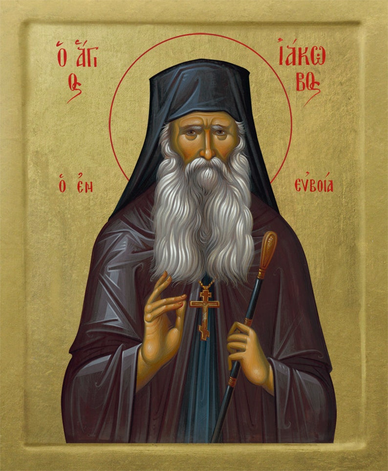 Saint Iakovos Tsalikis of Evia | Etsy