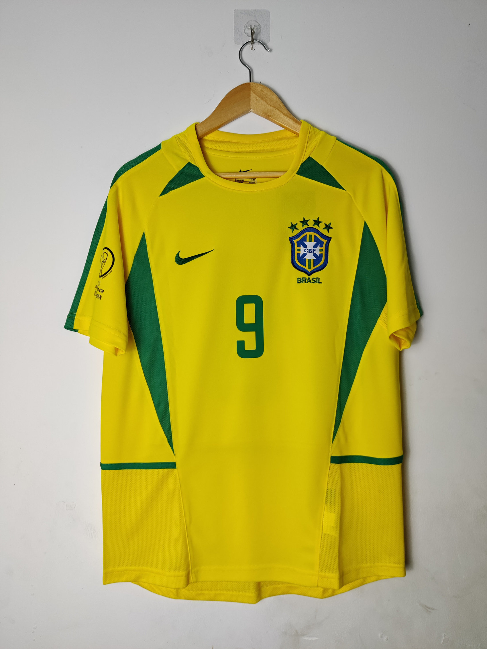 Mundial Brasil 2002 9 Ronaldo Fútbol Jersey Camiseta de | Etsy