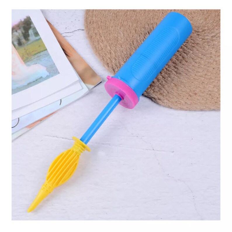 Dual Action Balloon Hand Pump Inflates All Size Balloons for Party ...
