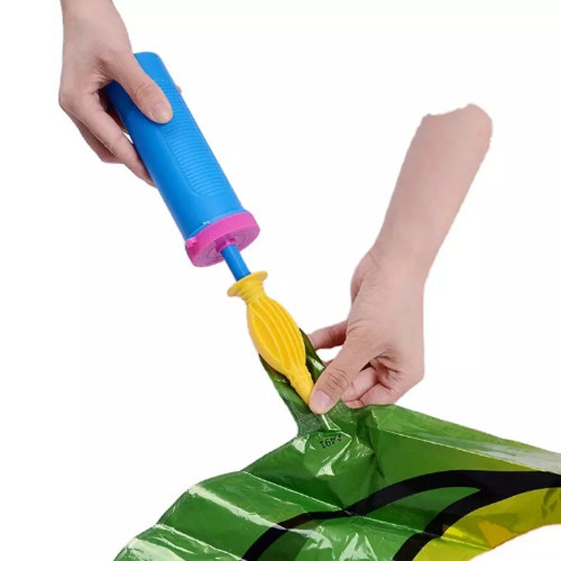 Dual Action Balloon Hand Pump Inflates All Size Balloons for Party ...