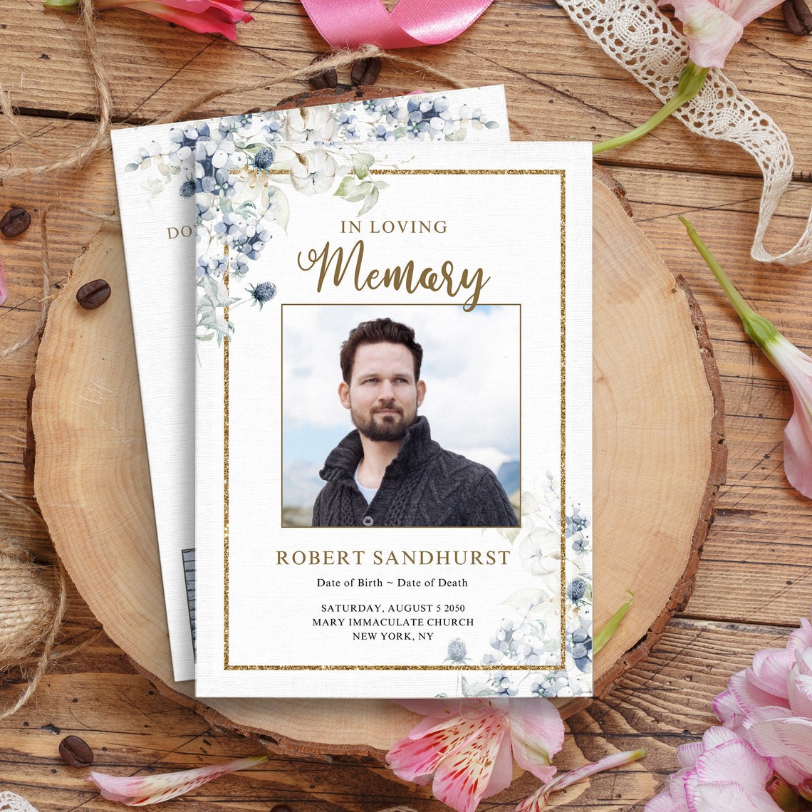 Funeral Program Template, Funeral Poems, Funeral Programs, Funeral ...