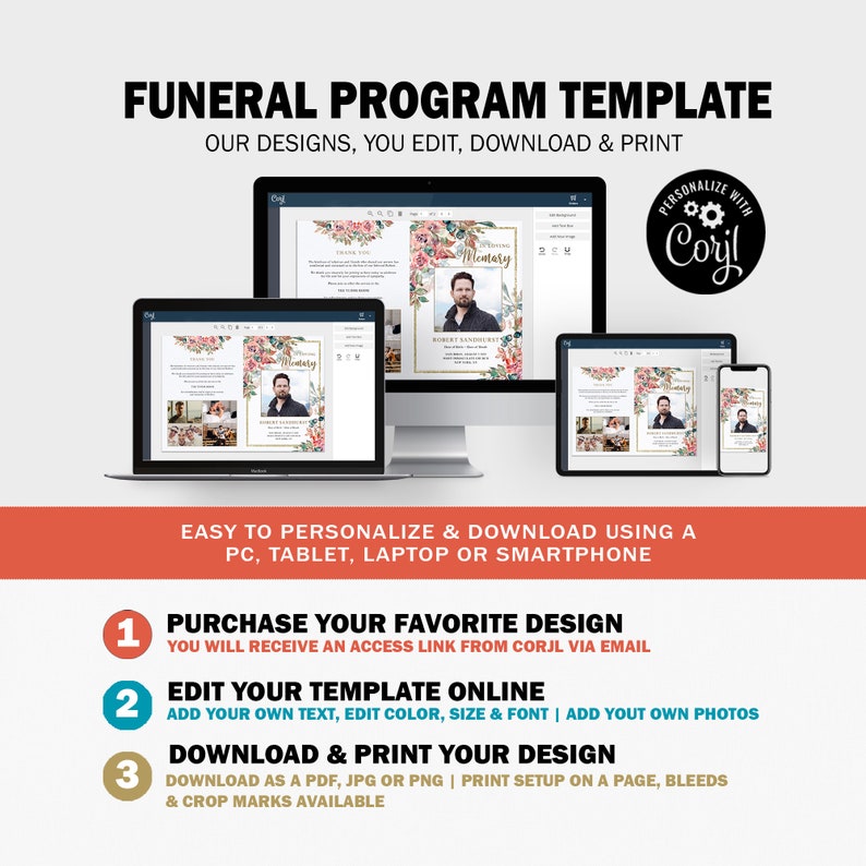 Funeral Program Template, Funeral Poems, Funeral Programs, Funeral ...