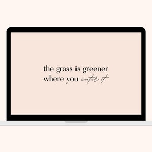 Minimal Desktop Wallpaper Quotes Bundle, Motivational Desktop ...