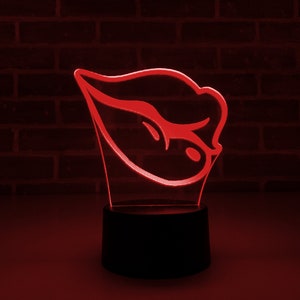 Sims Kiss Edge Lit LED Lamp - Etsy