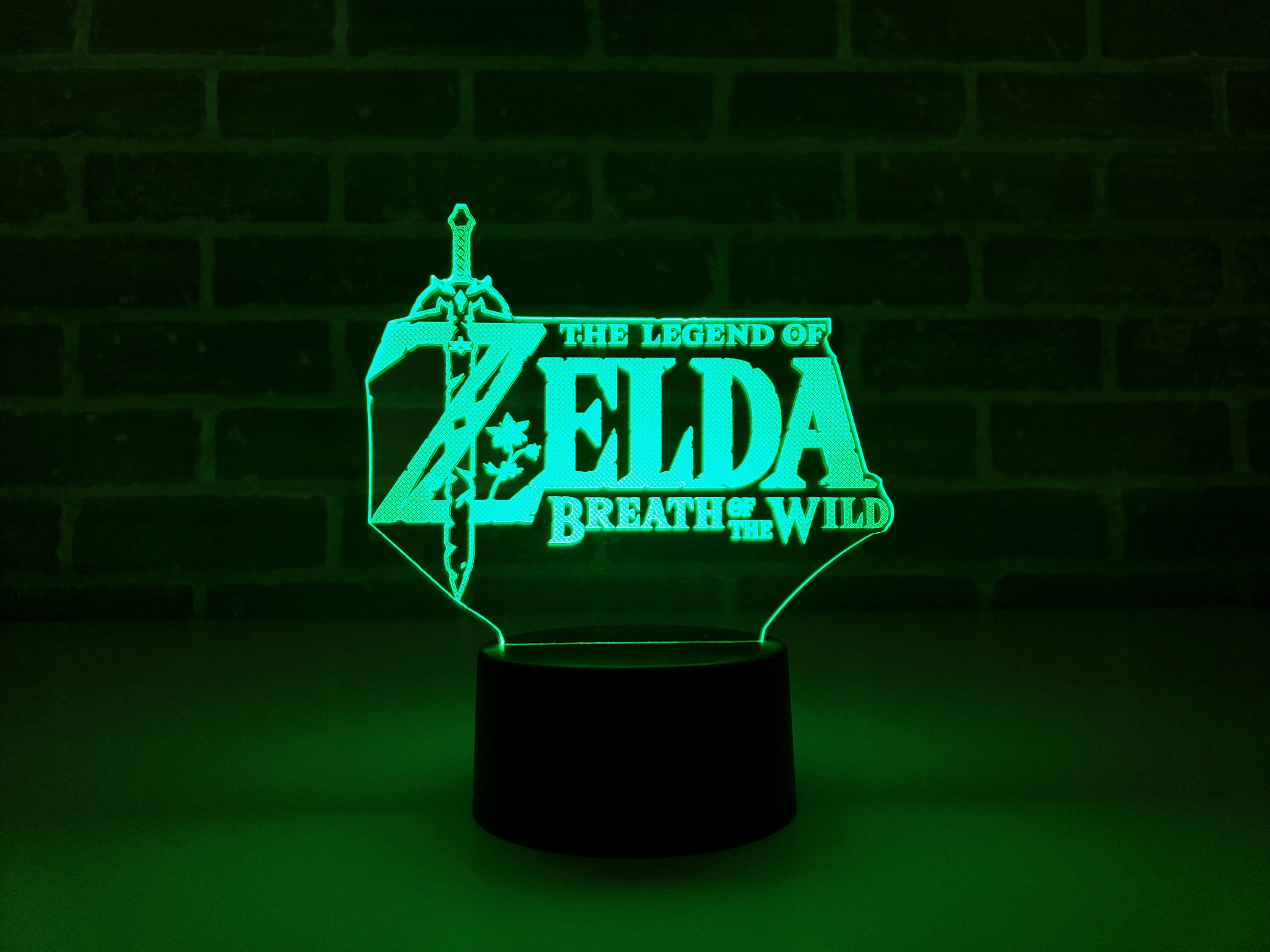 Zelda Edge Lit LED Lamp - Etsy