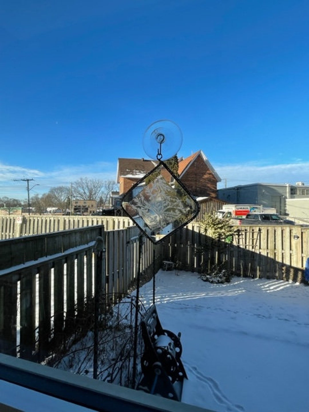 Beautiful Stained Glass Bevel Window Catchers 5.5 Inches Long With Glue ...