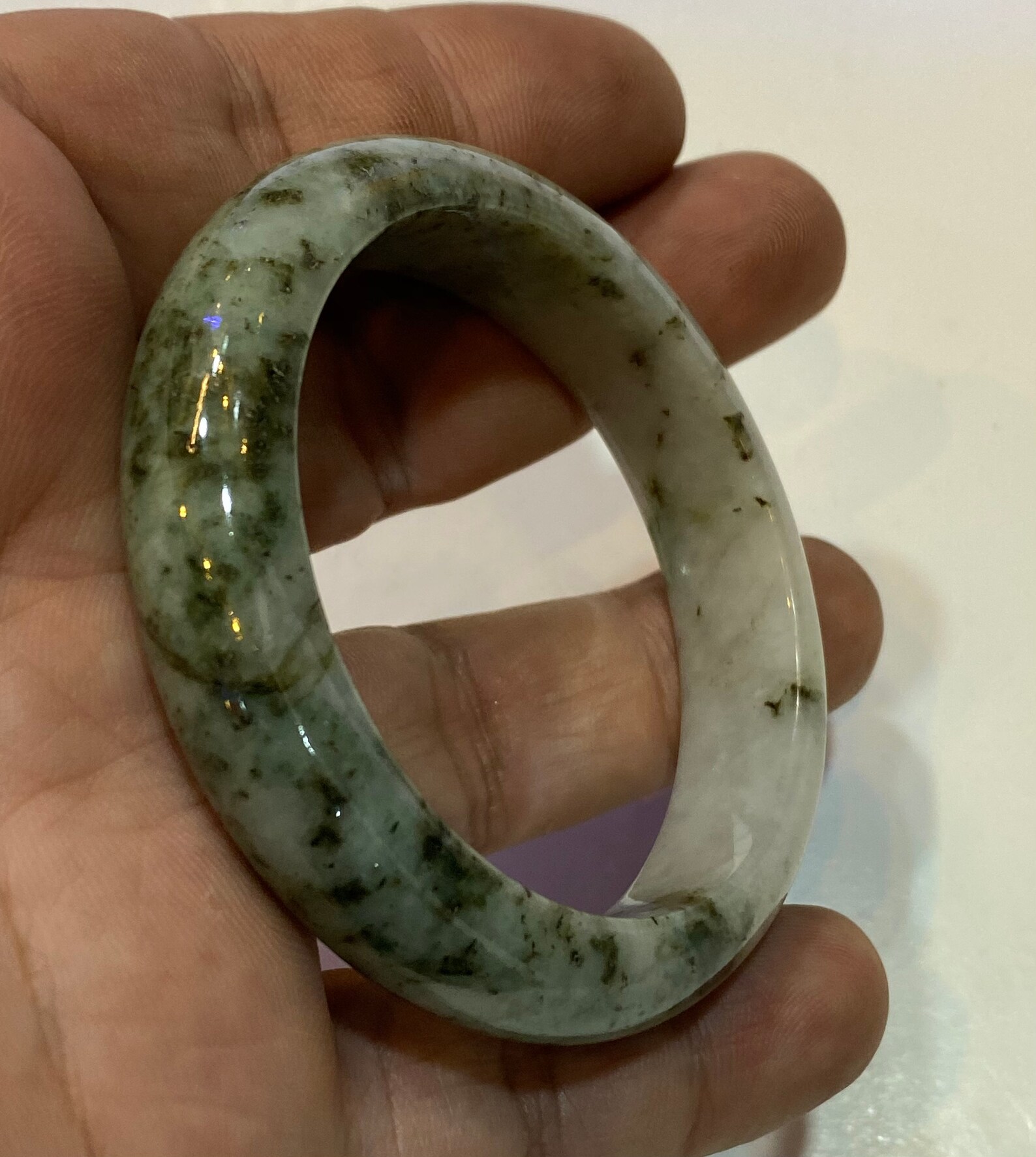 Burma Original Jade Stone Very Beautiful Jade Stone Bangle - Etsy UK