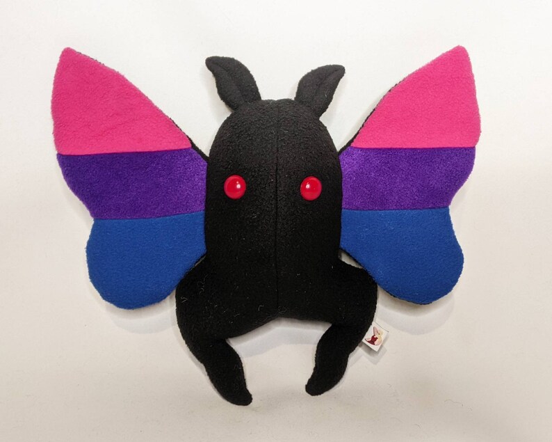 Pride Flag Mothman CUTE CRYPTID PLUSHIE - Etsy Canada