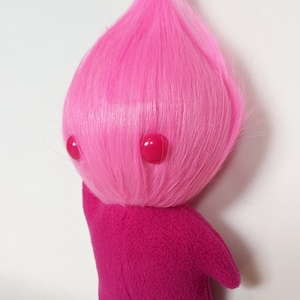 Lithium Pink Fire Spirit FRIENDLY FAMILIAR PLUSHIE - Etsy