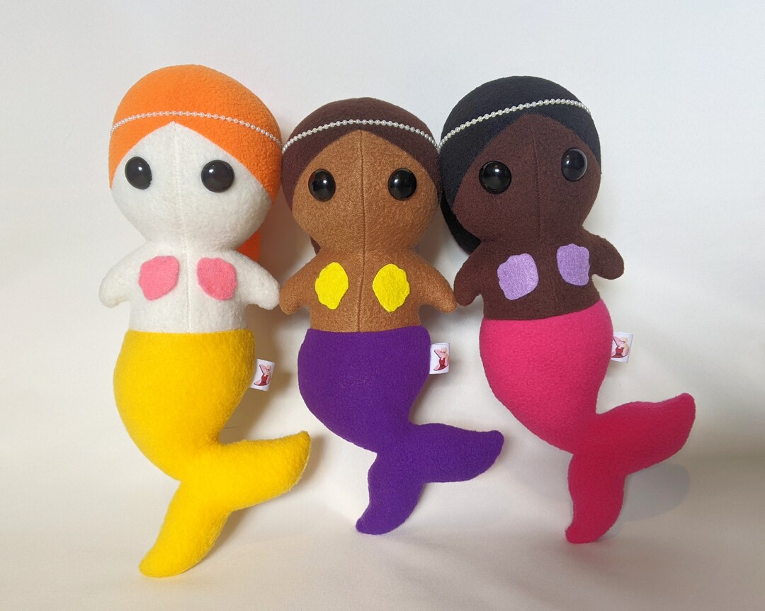 Mermaid CUTE CRYPTID PLUSHIE - Etsy