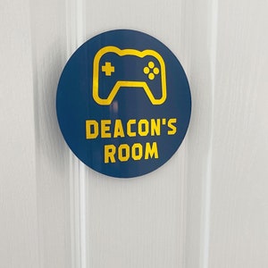 Personalised Games Room Sign | Games Room Sign | Wall Decor | Custom ...