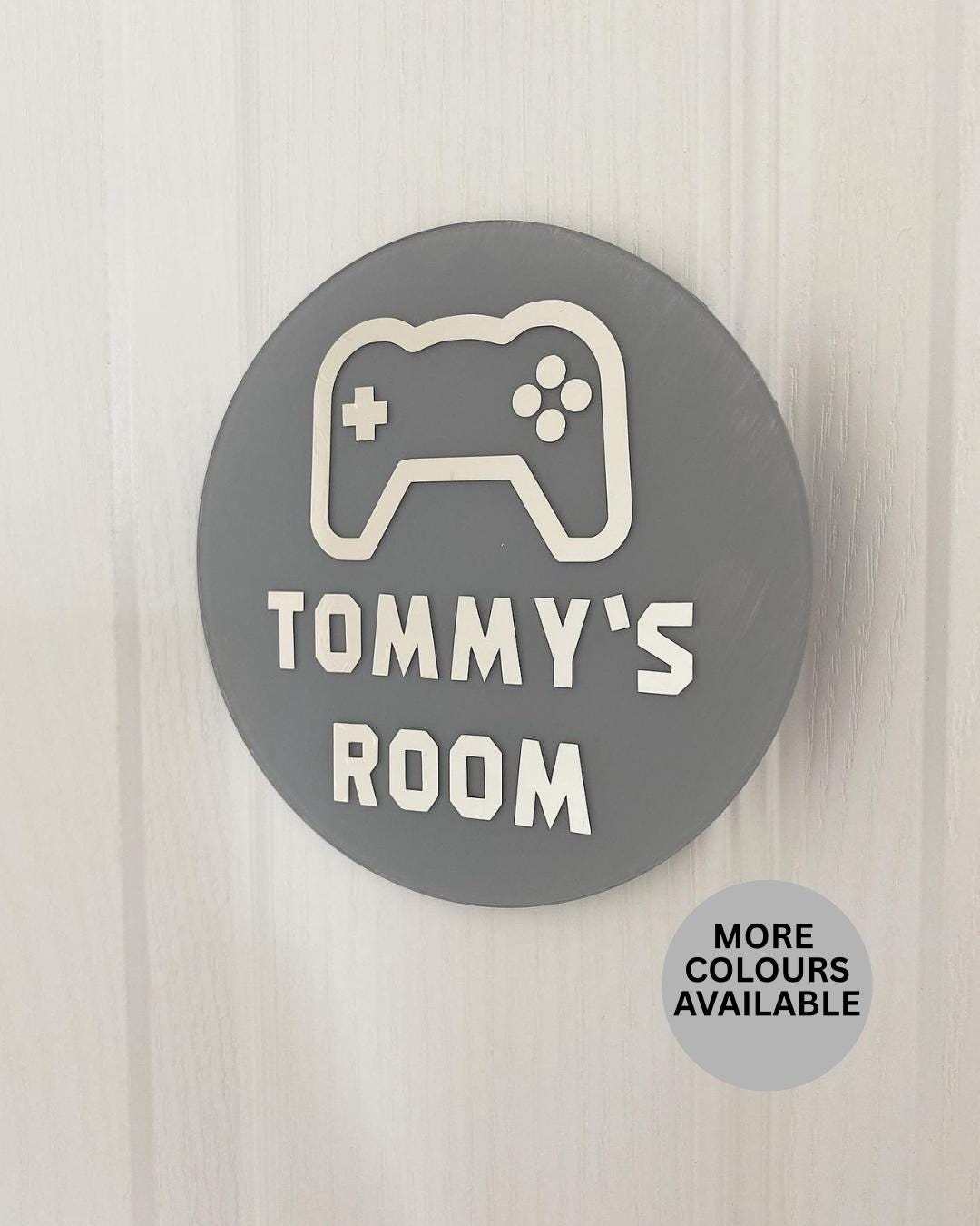 Personalised Games Bedroom Door Sign | Acrylic Gamer Wall Art | Custom ...