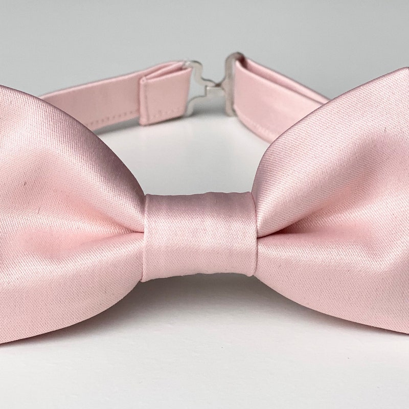 Pink Bow Tie - Etsy