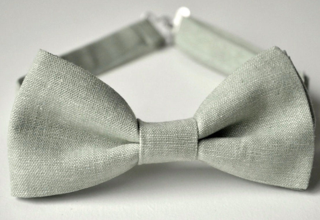 Pale Sage Bow Ties for Men- Dusty Green Bow Tie- Bow Tie Boy-green ...