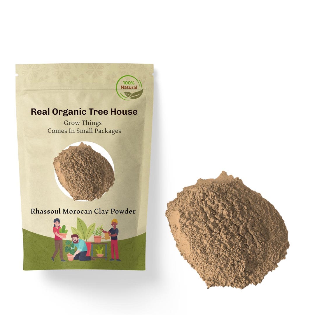 Morocan Rhassoul Clay Powder | (2lbs) | Ghassoul Clay Powder | Ghassoul ...