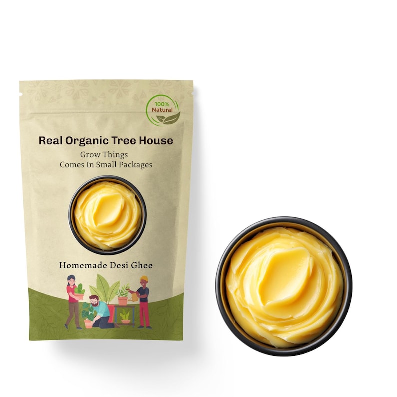 Homemade Desi Ghee: 100% Organic Grass-fed Clarified Butter - Etsy