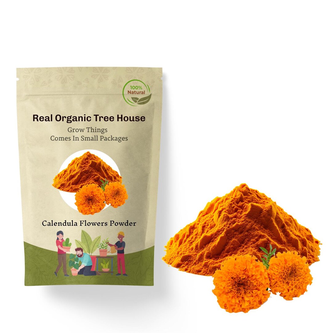 Calendula Flowers Powder(2lbs) | Natural Calendula Flowers Powder ...