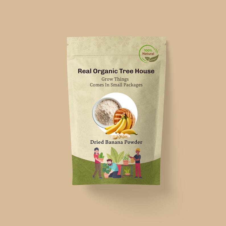 Banana Powder | Pure Natural | Fine Yellow Fruit Powder | for Smoothies ...