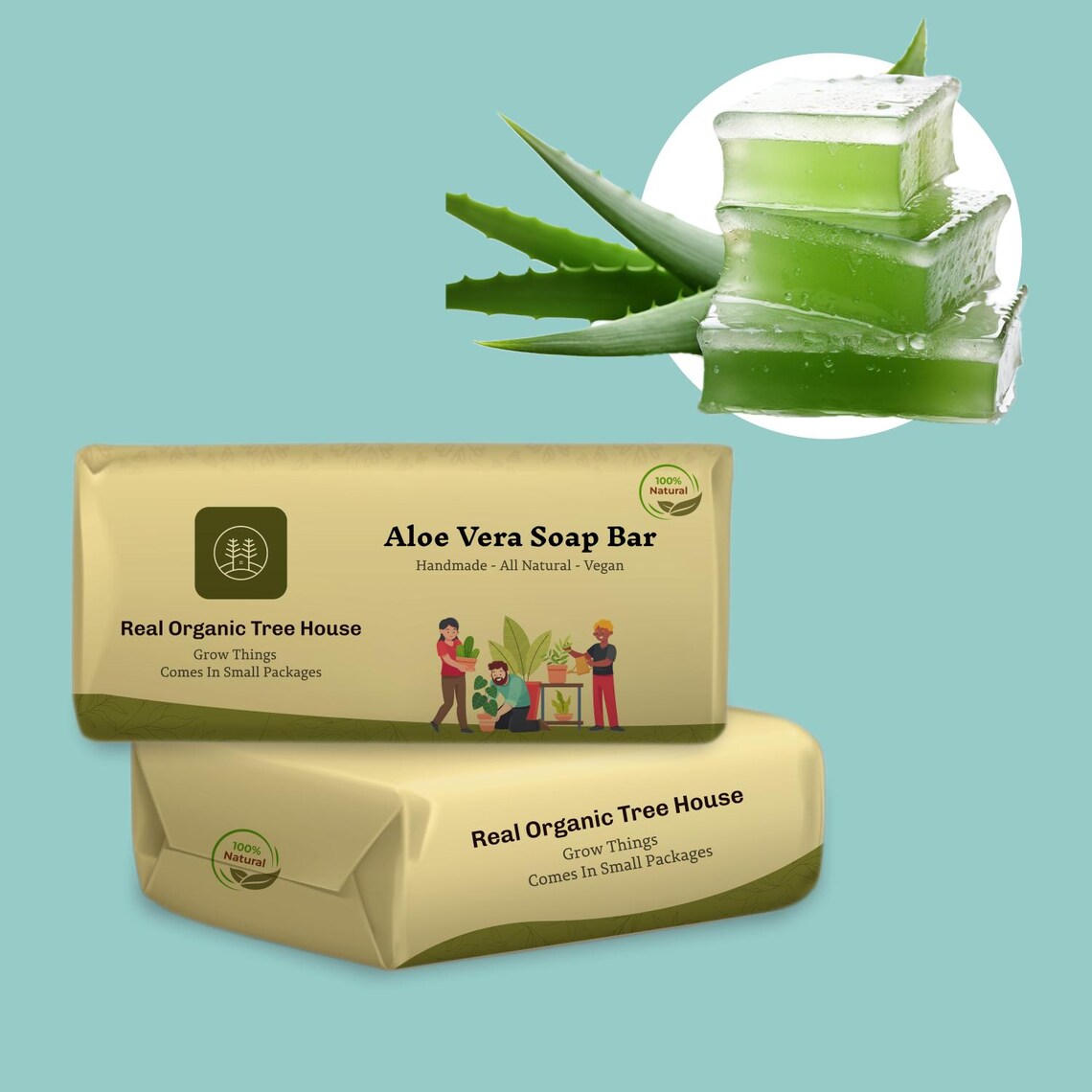 Pure %100 Aloe Vera Face Soap|handmade Soap,natural Soap Bar|made With ...