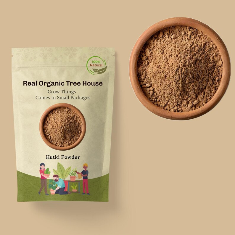 Organic Kutki Root Powder | Picrorhiza Kurroa Kutki | Kadugurohini ...