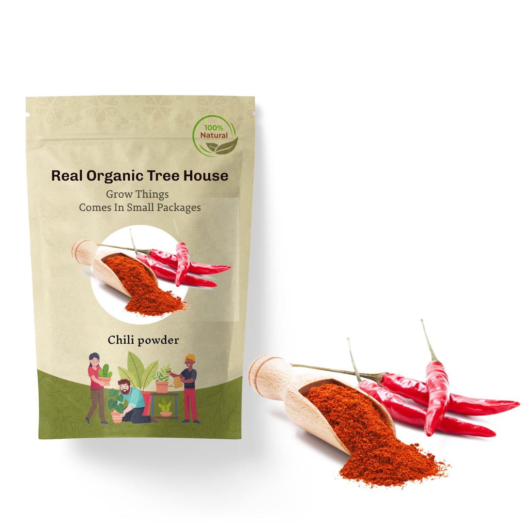 Red Chili Powder | Organic Dried Red Chili Powder | Hot and Fiery ...