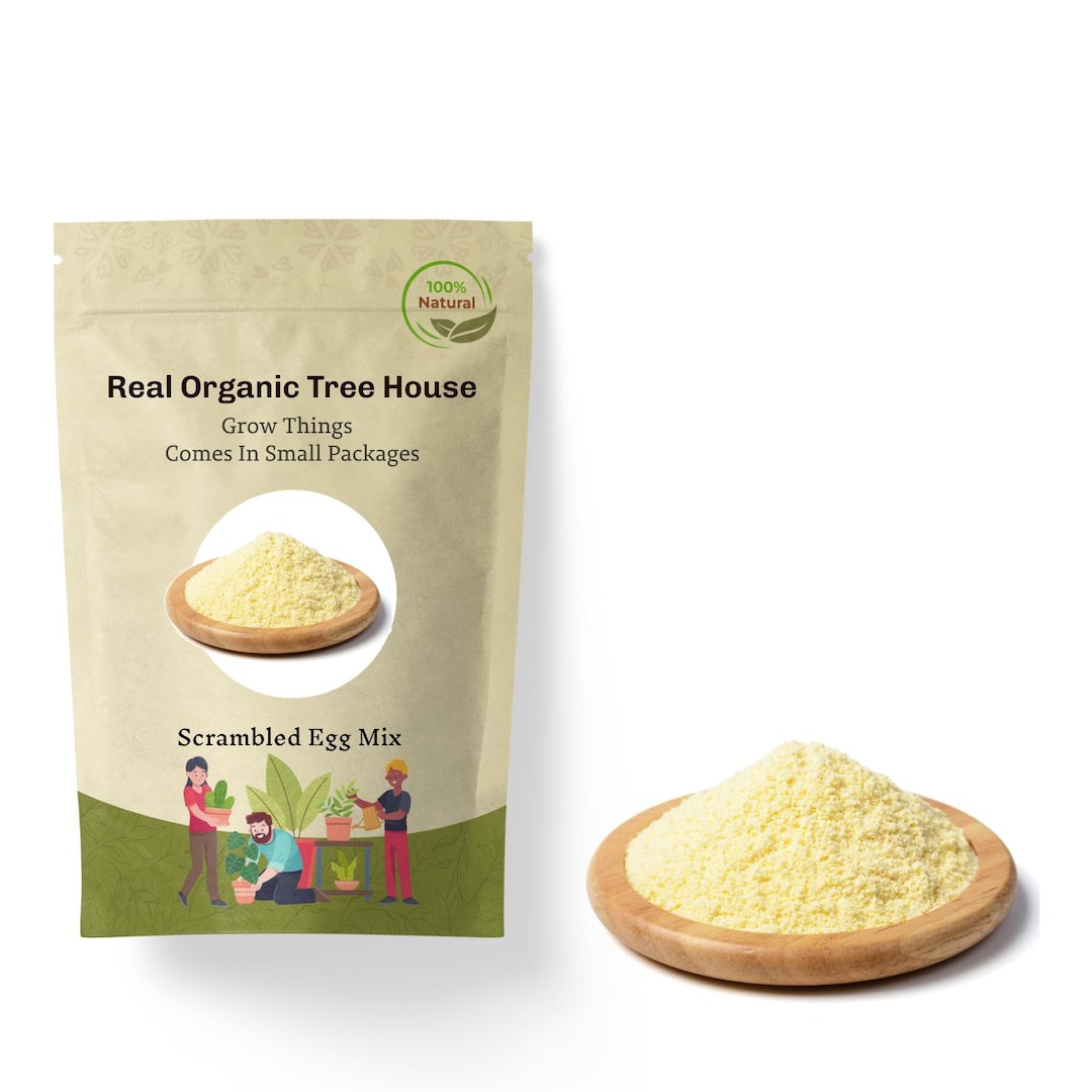 Scrambled Egg Mix - Organic All-natural Scrambled Egg Powder - Makes ...
