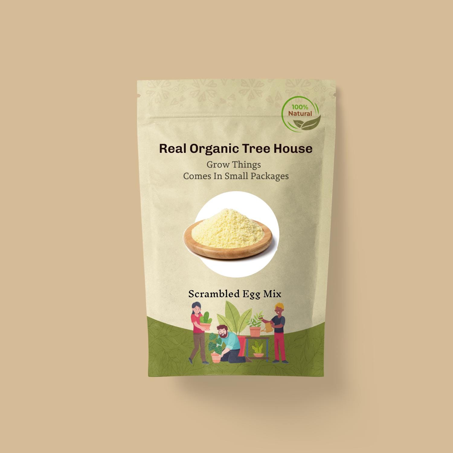Scrambled Egg Mix - Organic All-natural Scrambled Egg Powder - Makes ...