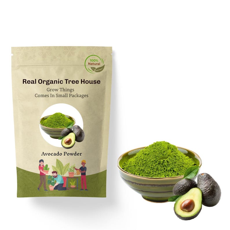 Dried Avocado Powder | Natural Green Powder | for Smoothies | Cooking ...